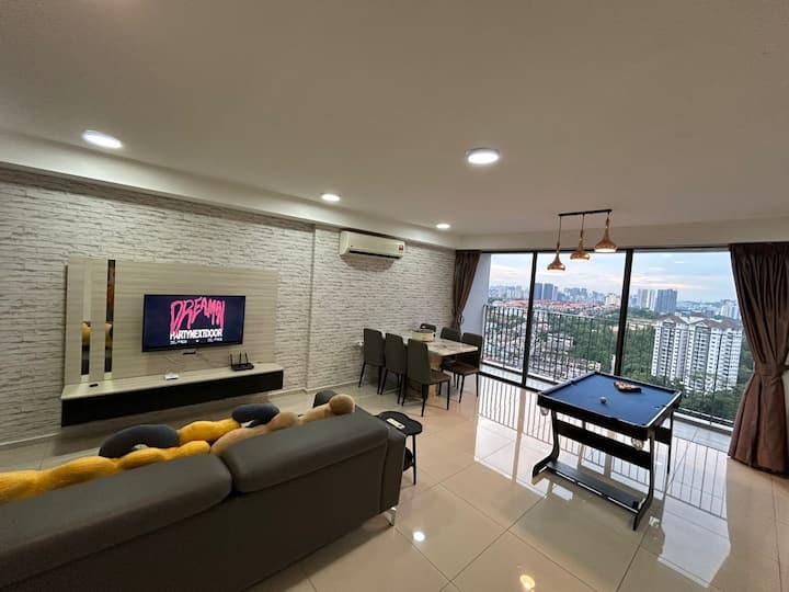 Ekocheras Kidsfriendly 3 Bedroom - Cheras