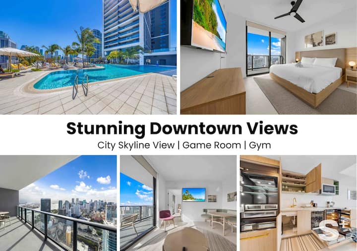 Luxe 1-bd Condo With Stunning Downtown Views - Miami