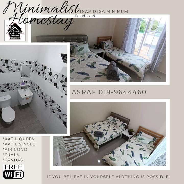 Minimalist Homestay Dungun - Kuala Dungun