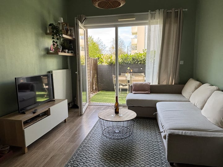 Cosy Moderne Terrasse Parking Proche Strasbourg - Vendenheim