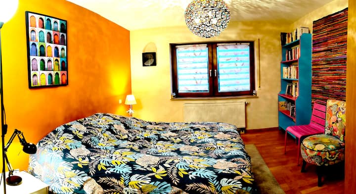 Chambre D'invité, Rez De Villa. Lit 160x200. - Breisach am Rhein