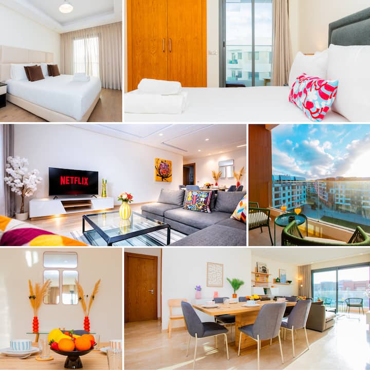 High-end • 3br • A/c • Parking • Walk To Sea - Casablanca