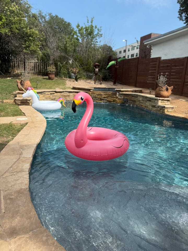 Fun Pool&spa Soco Oasis W/casita - Austin, TX