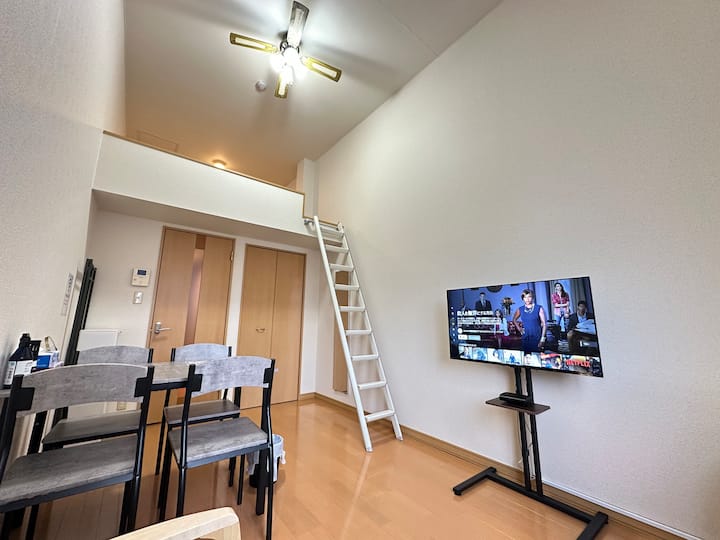 Stella 202 エアコン 無料Wi-fi Netflix - Sapporo