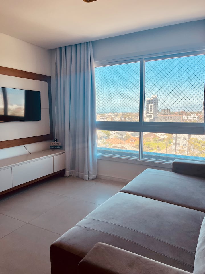 Apartamento Vista Parcial Mar E Piscina Aquecida - Tramandaí