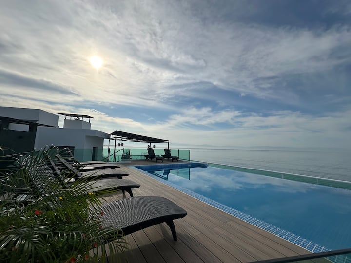 Hospédate Frente Al Mar - La Cruz de Huanacaxtle