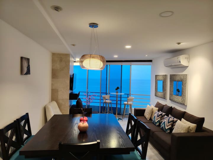 Apartamento Familiar Con Terraza Y Vistas Al Mar - Salinas