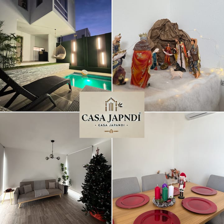 Japandi House; Private Pool; 5 Min San Mateo - Ecuador