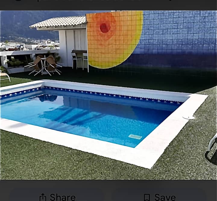 Ipanema Airbnb Flat Queen Bed And Terrace Pool - Ipanema