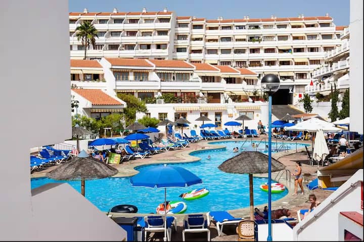 Studio Vue Mer, 5minute Plage Et Port. Ascenseur - Costa Adeje