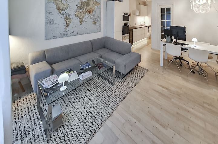 Big 2-room Apartment Newly Renovated Free Parking - Koppenhága