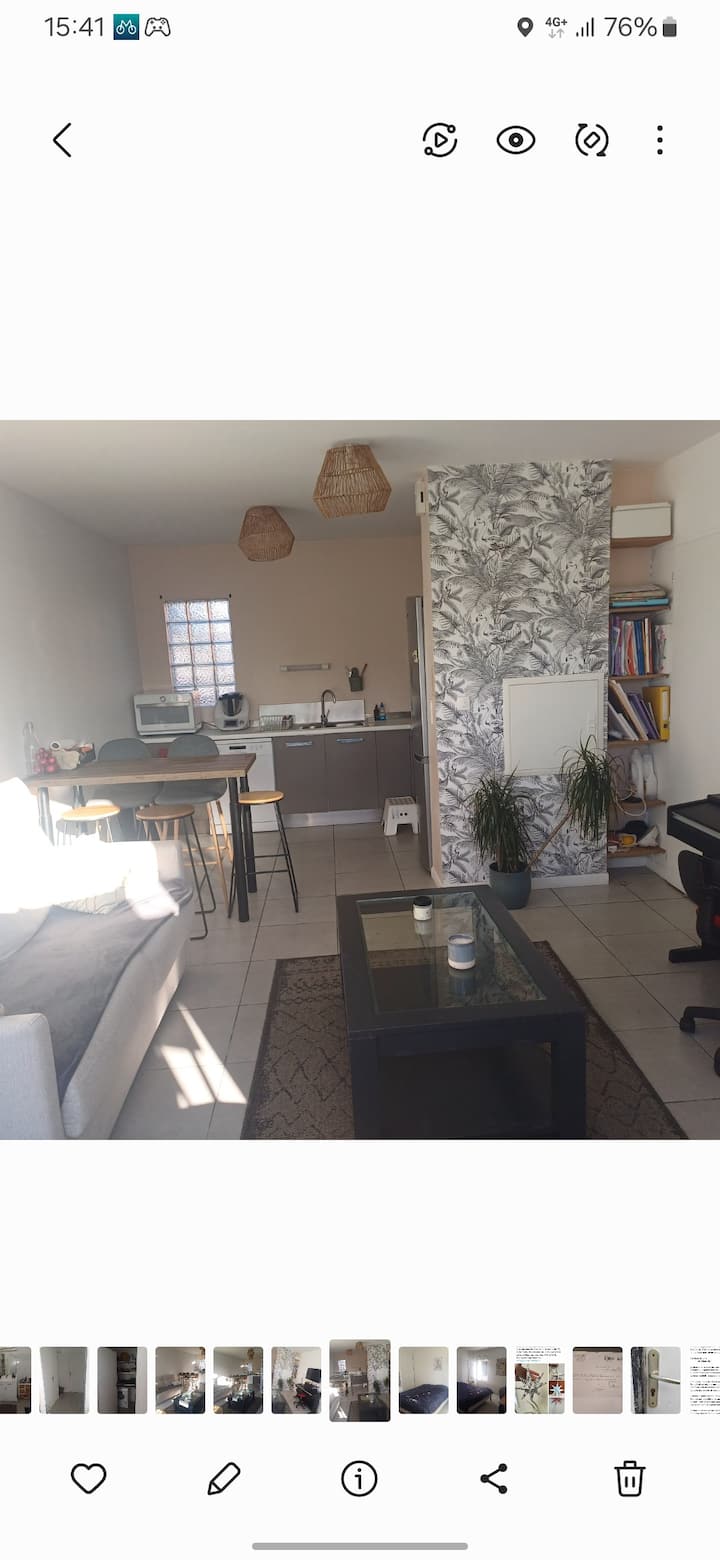 Charmante Maison Avec Jardin - Marcheprime