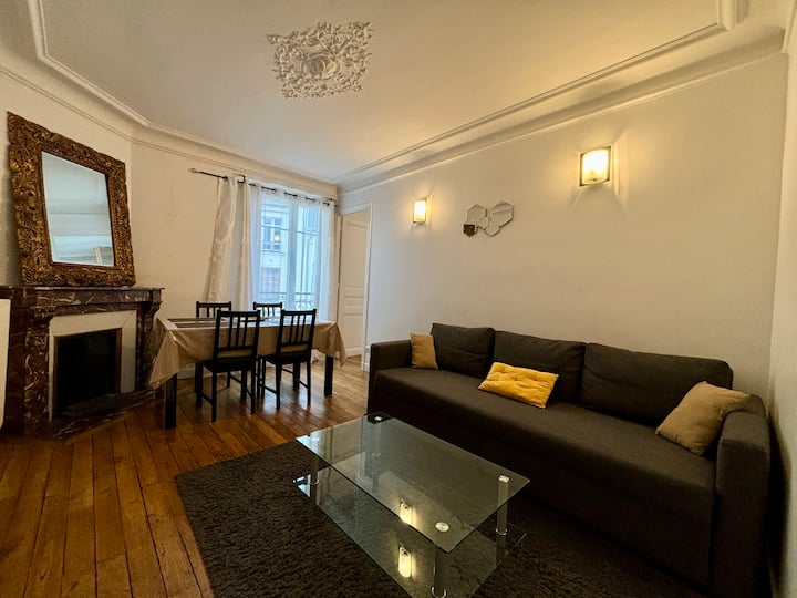 Appartement Spacieux Près Du Métro - París