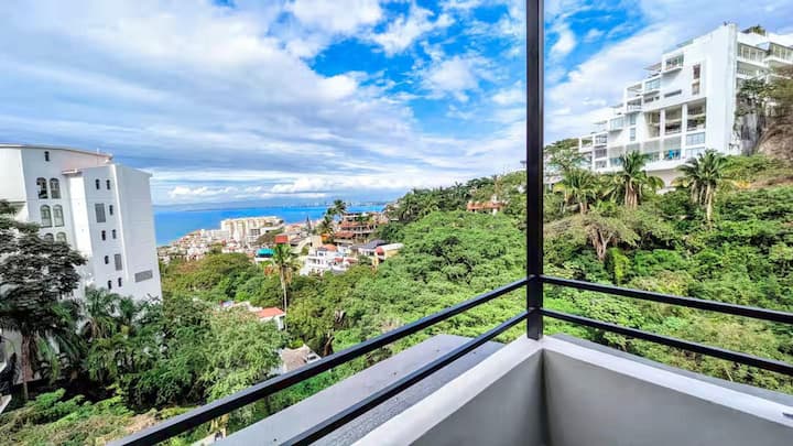 Old Town\ocean View\king Bed\pool\parking\pets\a/c - Puerto Vallarta