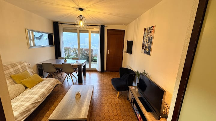 Logement Cosy 1 à 4 Pers. Parking & Wifi Inclus - Cauterets