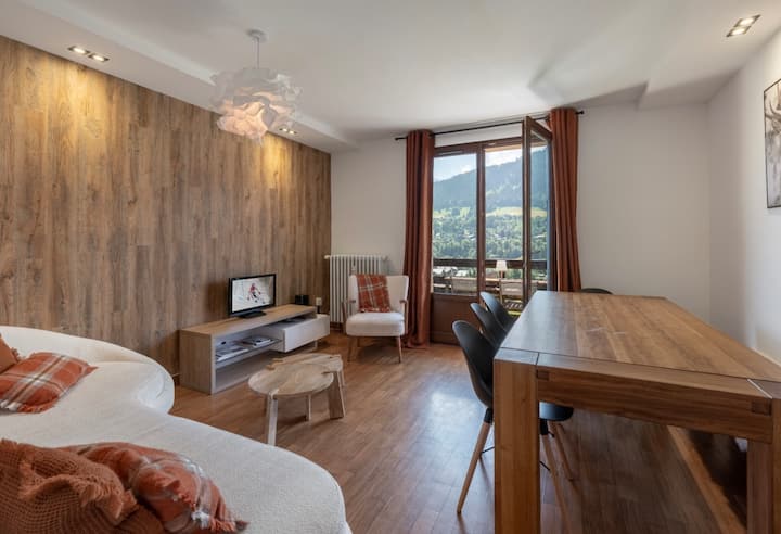 T4 Moderne Avec Vue Mont Blanc - Megève
