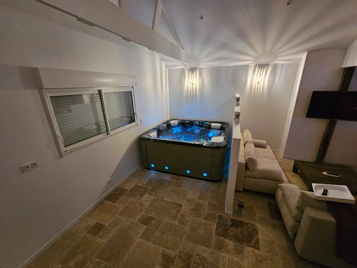 Maison Campagne/spa Intérieur 24/24 - Piscine Ext - Frankrijk