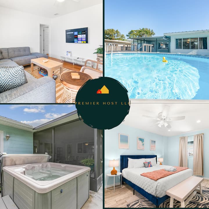 5 Mins 2 Downtown~pool/hot Tub~pets ~Late Checkout - Saint Augustine, FL