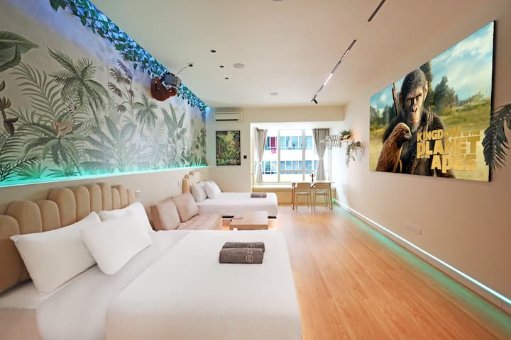 Jungle Cinema Home 4pax With Bathtub In Jb Austin - 