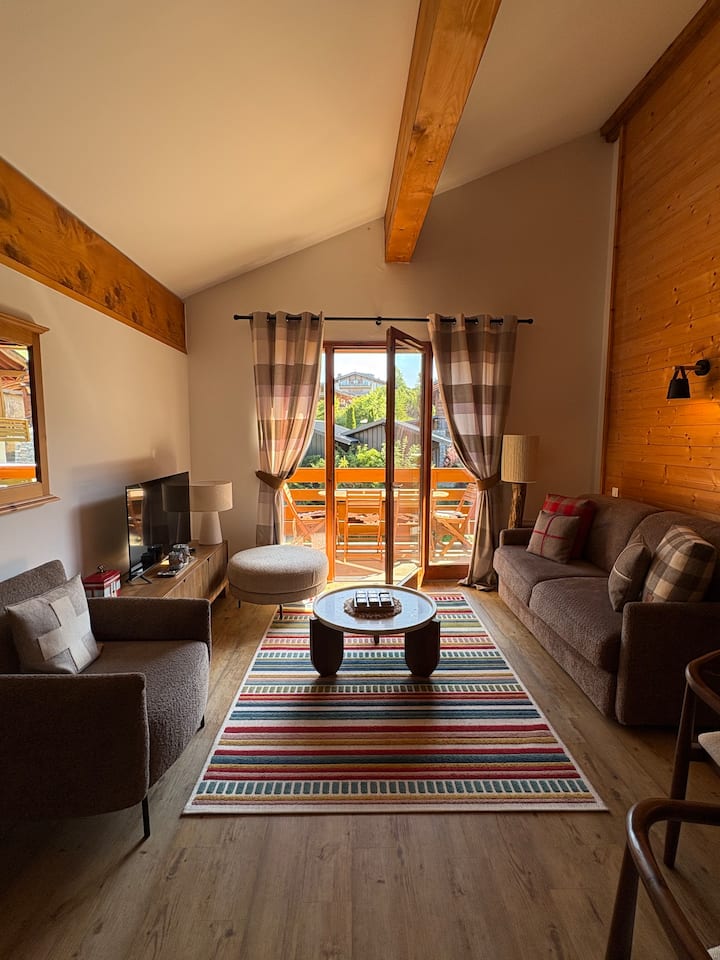 Appt. à Notre Dame De Bellecombe, 10 Min De Megève - Notre-Dame-de-Bellecombe