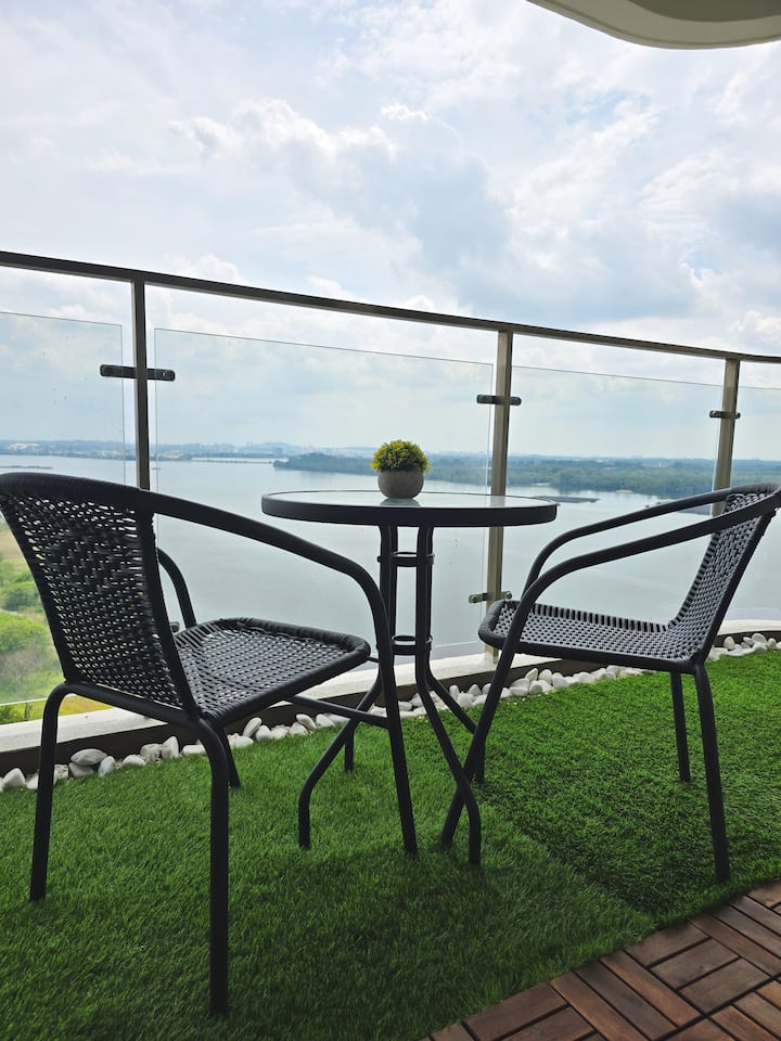 金海湾 海景房 3房3厕单位 9人 - Johor Bahru