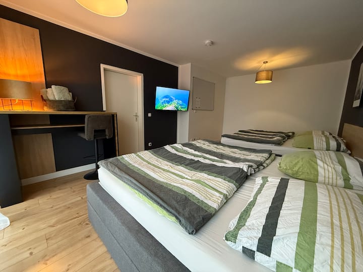 1,5 Zimmer, Erdgeschoss, Erdgeschoss,parking, Wlan - マインツ