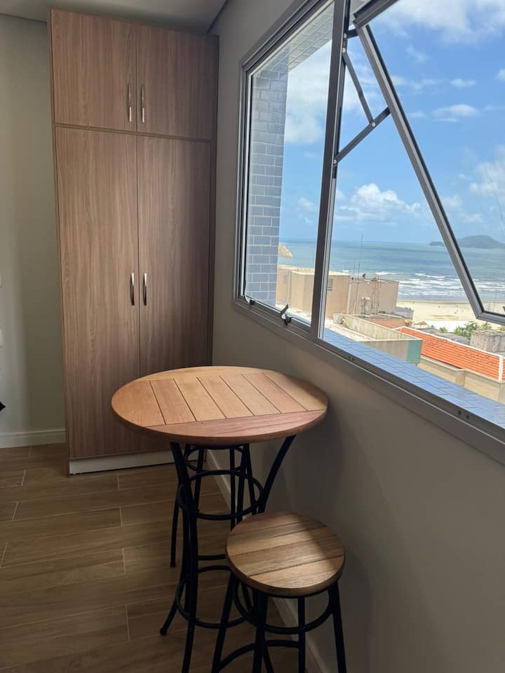 Flat Com Linda Vista-mar E Cozinha - Stay Ii - Santos