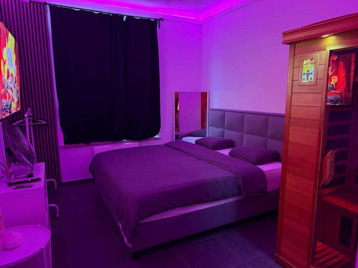 Suite White Welness:jacuzzi & Sauna Privés - Seraing