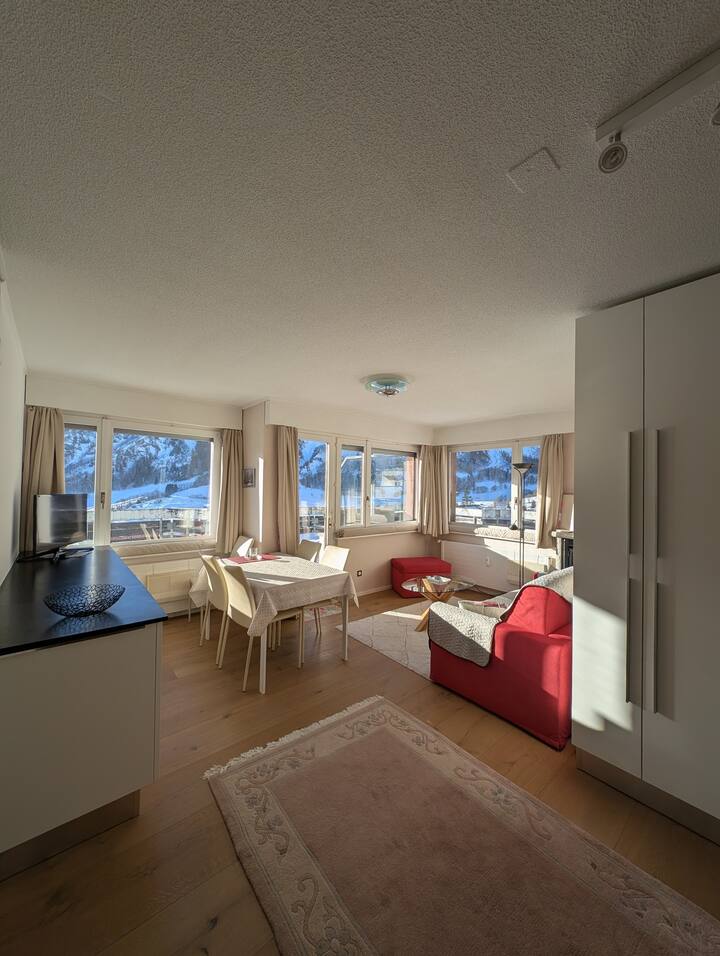Appartement Attique Avec Véranda à 300° - Leukerbad