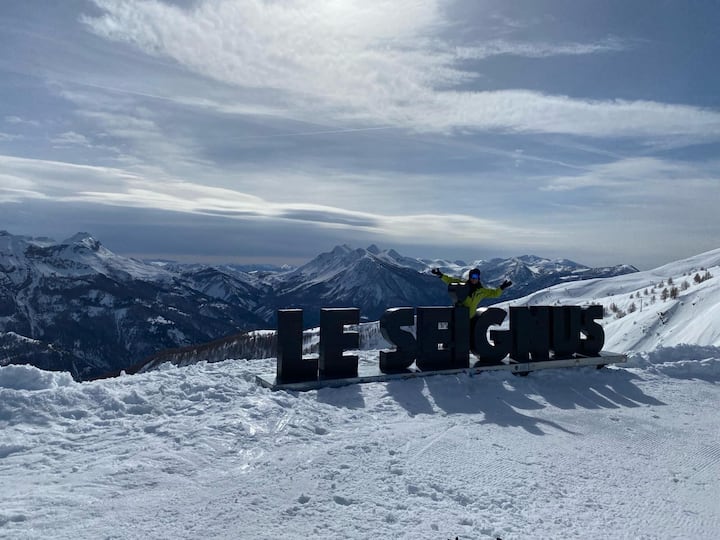 Studio Pieds Des Pistes Seignus D'allos - La Foux d'Allos