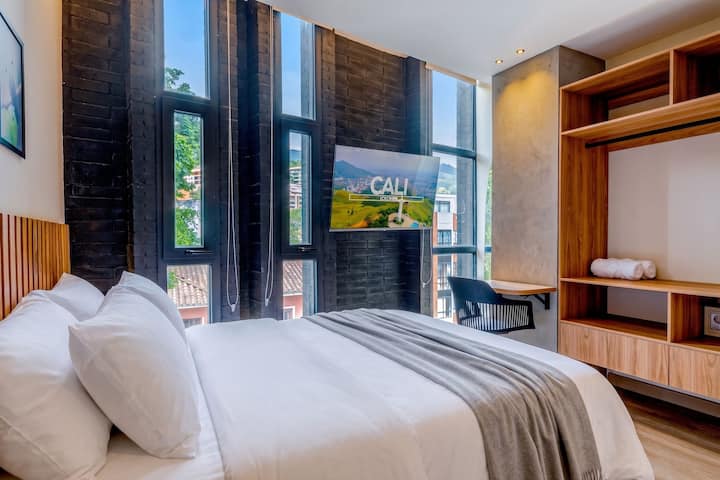 C303| Small And Functional Loft |Granada ·Top Area - Cali