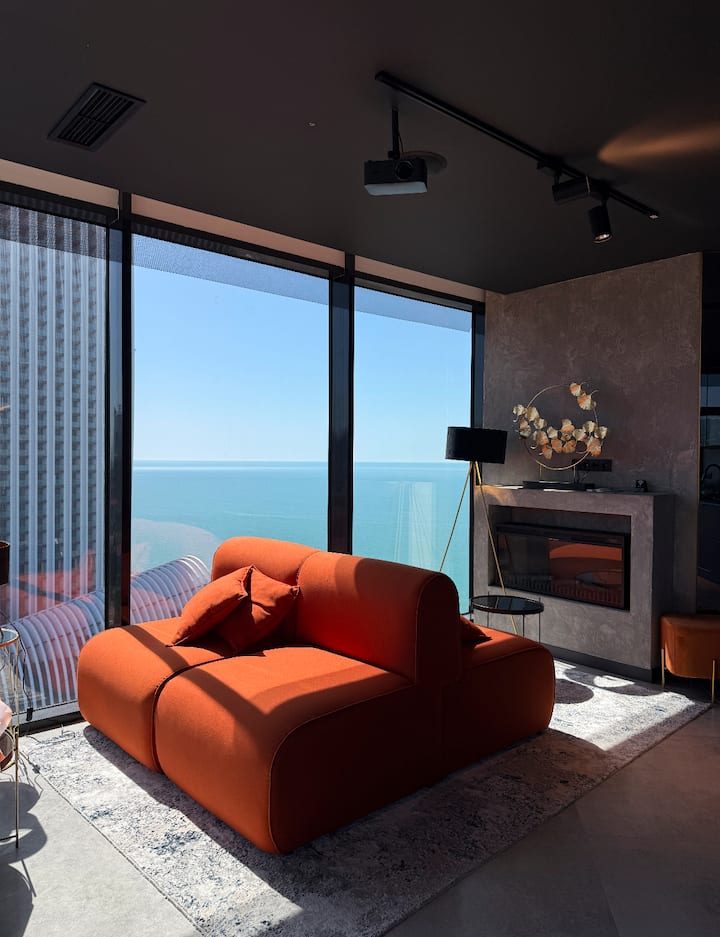 Bellevue Executive ,18th Floor,125 Meters,4rooms - Batumi