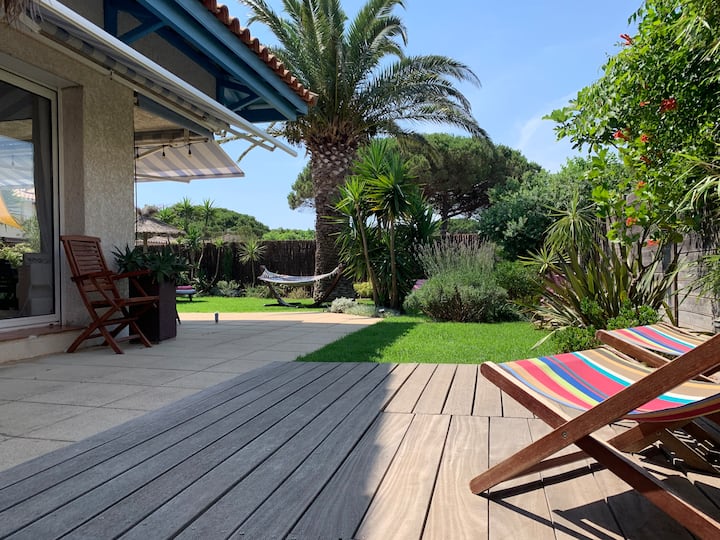 Villa à 150m De La Mer, 4ch, Jardin, Piscine,wifi - Le Barcarès