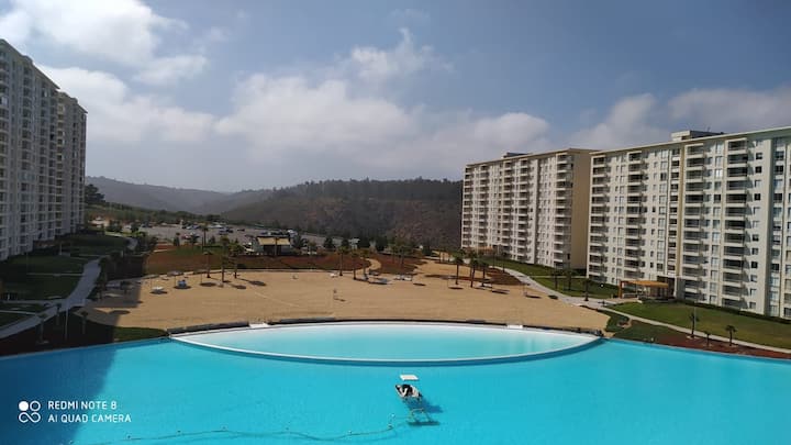 Hermoso Departamento 6 Personas - Algarrobo
