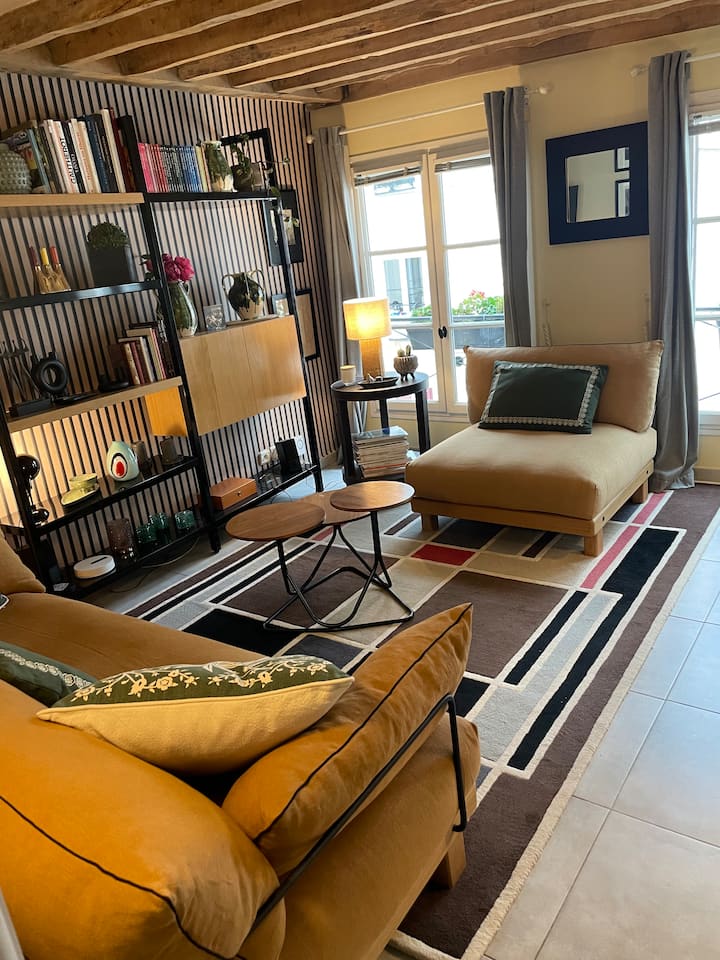 Appartement Haut Marais - Parc de la Villette