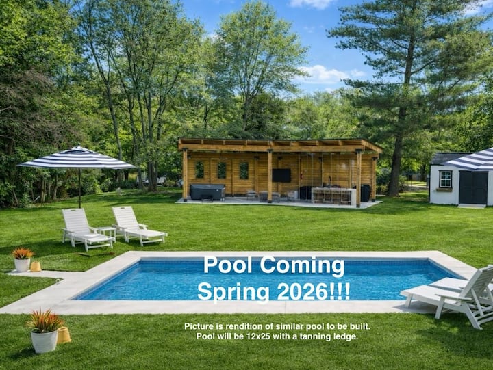 Pool Coming Spring 2026! Hot Tub And Fire Pit - 昆斯敦