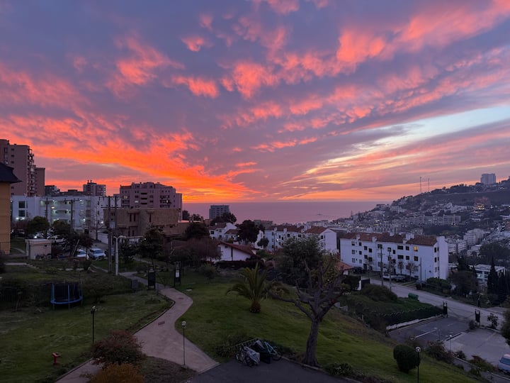 Lindo, Cómodo,  Vista Mar. Full - 비냐델마르