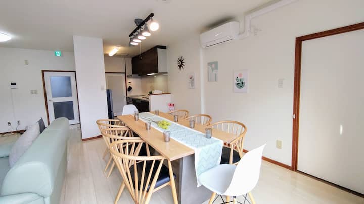 【New】広々リビングで語り合おう/4br/静岡駅徒歩10分 - 시즈오카시