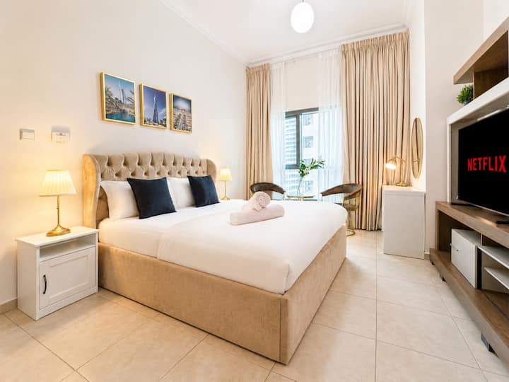 Studio - Dubai Marina Near Beach & Metro - Z514 - Dubaï Marina
