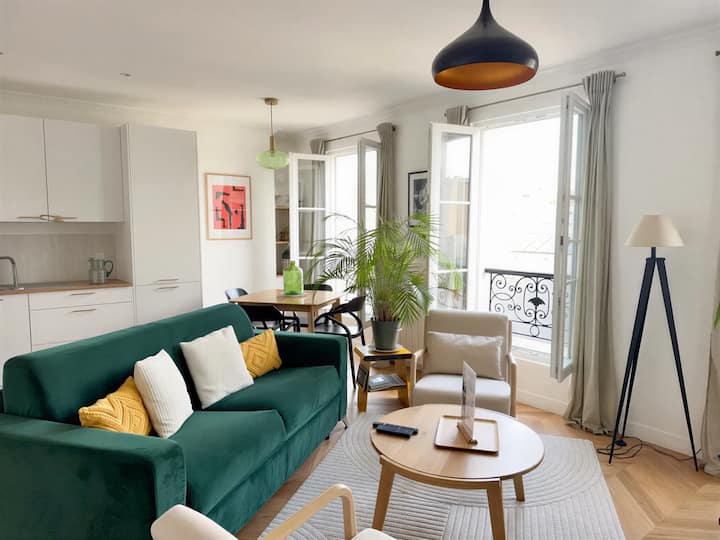 Appartement Calme • 2 Pers • Batignolles - Paris