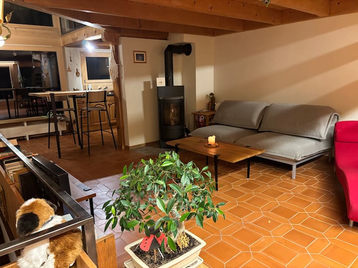 Se Ressourcer Au Calme, Chambre Au Rez-de-chaussée - Krattigen