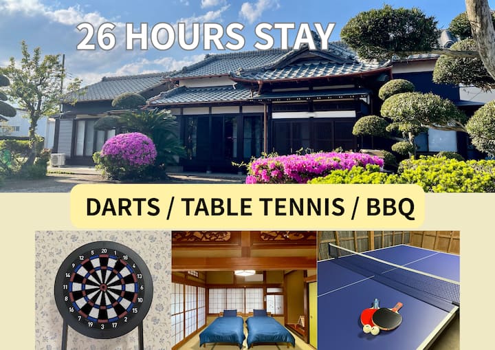 26h Stay/ Spacious/ Renovated/ Bbq/ Darts/beach - 이스미시