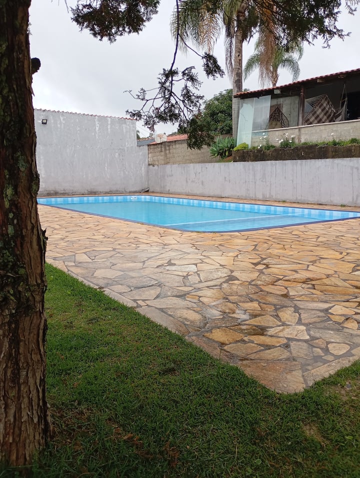 Casa Com Piscina Em Condomínio - Ibiúna