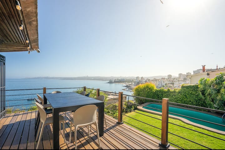 Hermosa Casa Vista Al Mar - Valparaíso