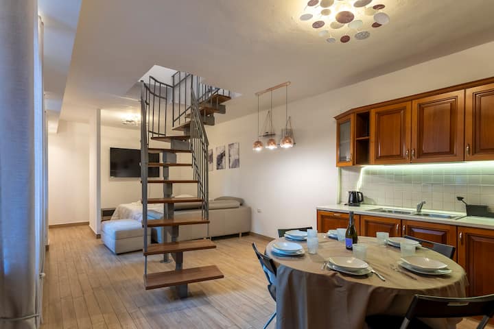 [100mq. Free Parking] Charming House Ponte Coperto - Pavia