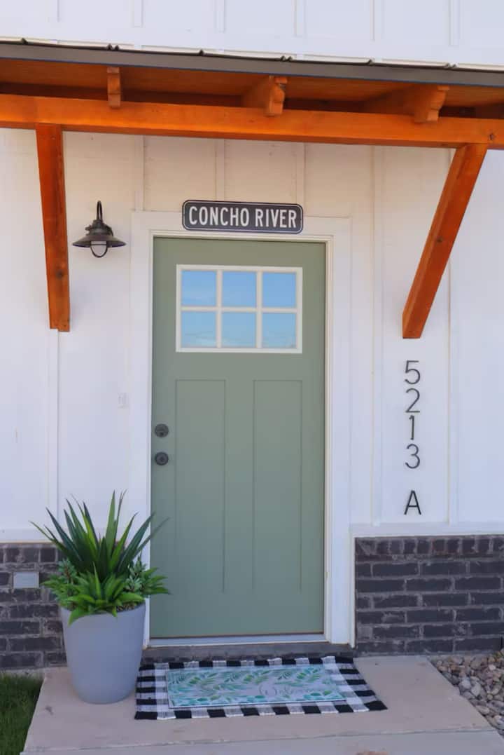 The Concho Cottage•2br/2.5ba - サン・アンジェロ, TX