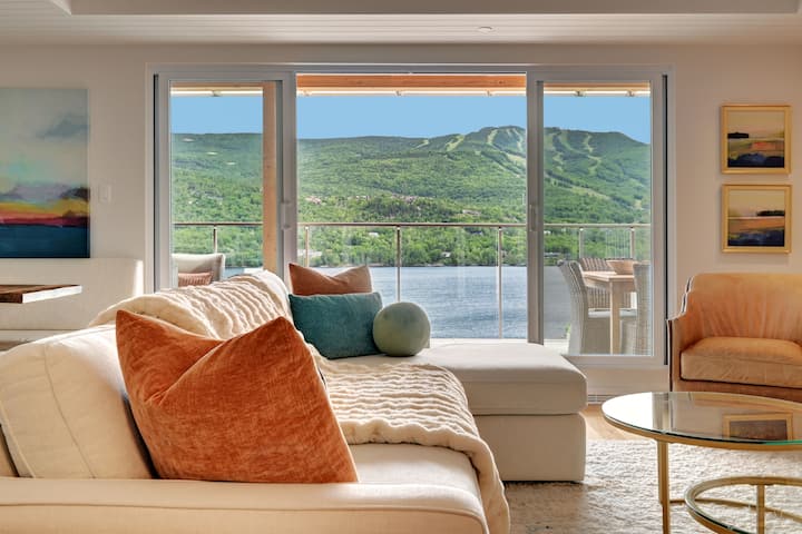 New! Stunning Tremblant Lakefront Gym/pool Table - Mont-Tremblant