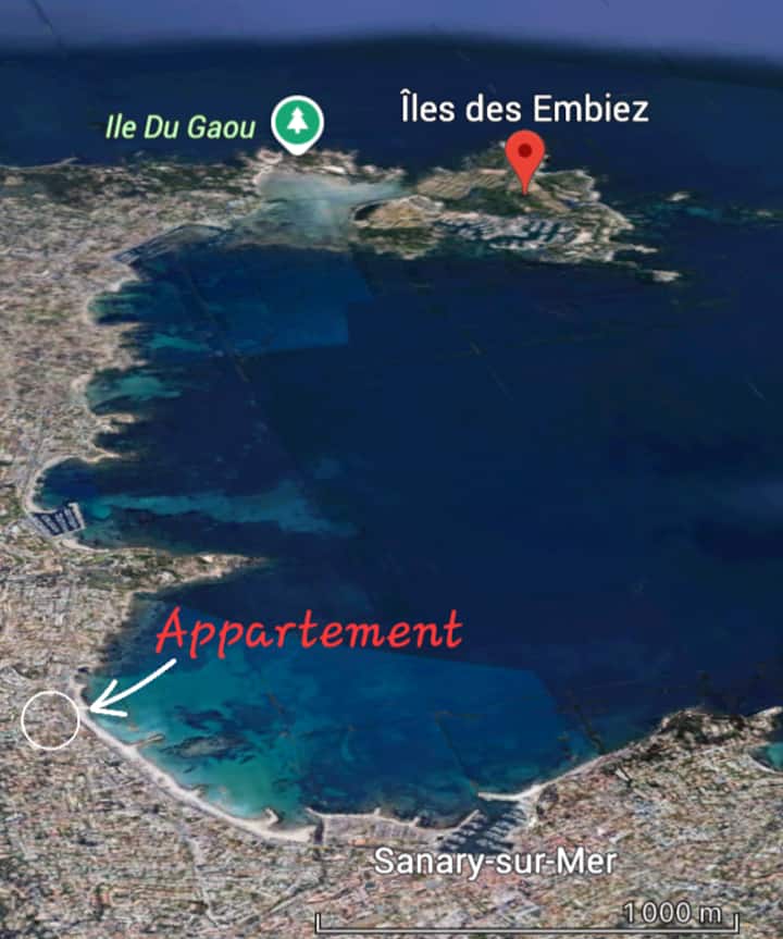 Studio à 100m Des Plages à Pied. - Six-Fours-les-Plages