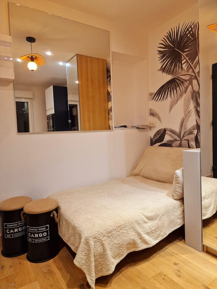 Studio Design à 100m Plage Jardin Privé & Parking - Ollioules