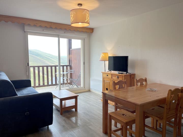 T2/6pers -Haut De Peyragudes C8- Peyresourde - Loudenvielle